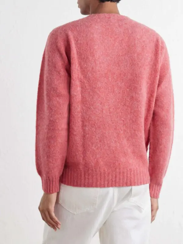 DRAKE'S Brushed Wool Sweater