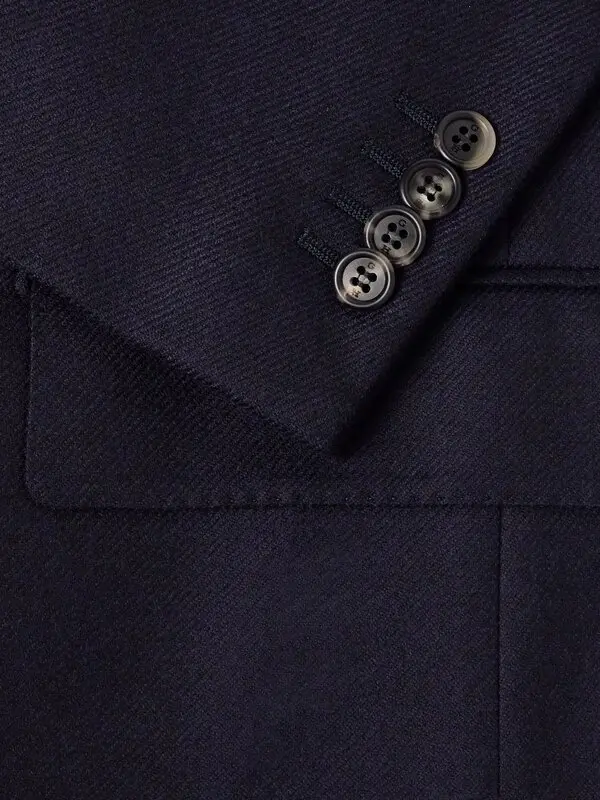 Gabriela Hearst Angelo Double-breasted Wool And Cashmere-blend Flannel Suit Jacket