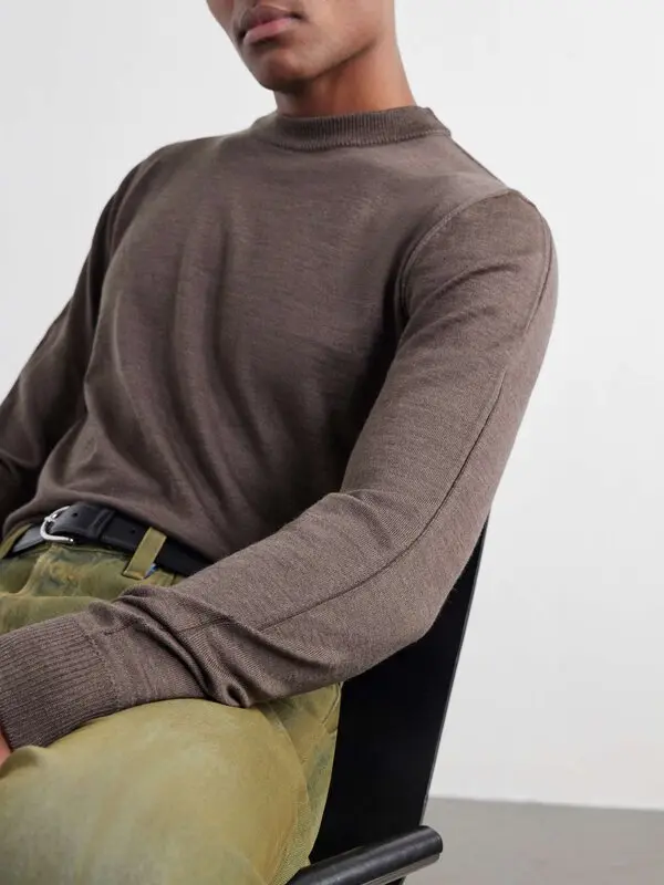 S.N.S. HERNING Solo Merino Wool Sweater