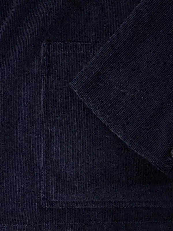 KARDO Somesh Cotton-corduroy Suit Jacket - Blue