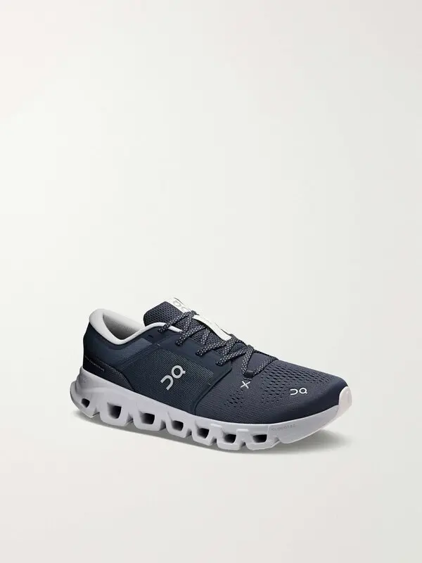 On Cloud X 5 Rubber-trimmed Mesh Slip- Sneakers