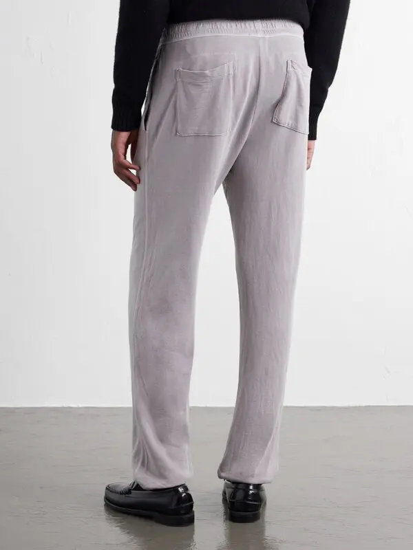 JAMES PERSE Straight-leg Supima Cotton-jersey Sweatpants