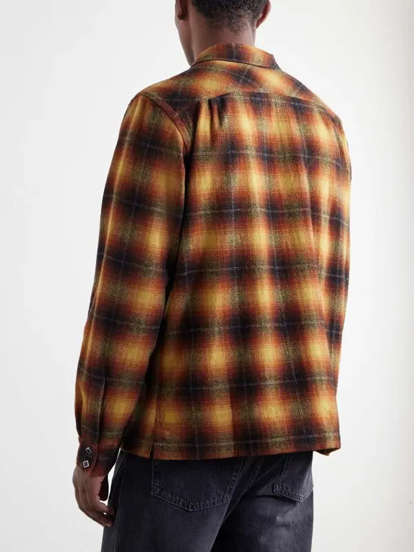 Ralph Lauren Jesse Checked Wool-blend Flannel Shirt