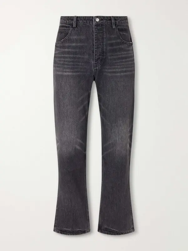 NAHMIAS Straight-leg Cotton-blend Jeans