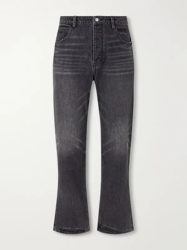 NAHMIAS Straight-leg Cotton-blend Jeans