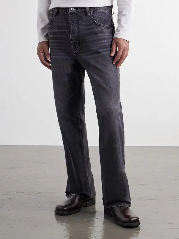 NAHMIAS Straight-leg Cotton-blend Jeans