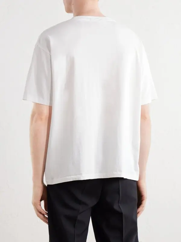 BODE Rodeo Bodeo Printed Cotton-jersey T-shirt - Neutrals