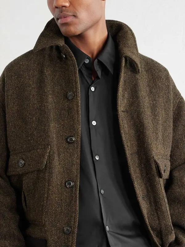 JAMES PERSE Stretch Cotton-blend Poplin Shirt