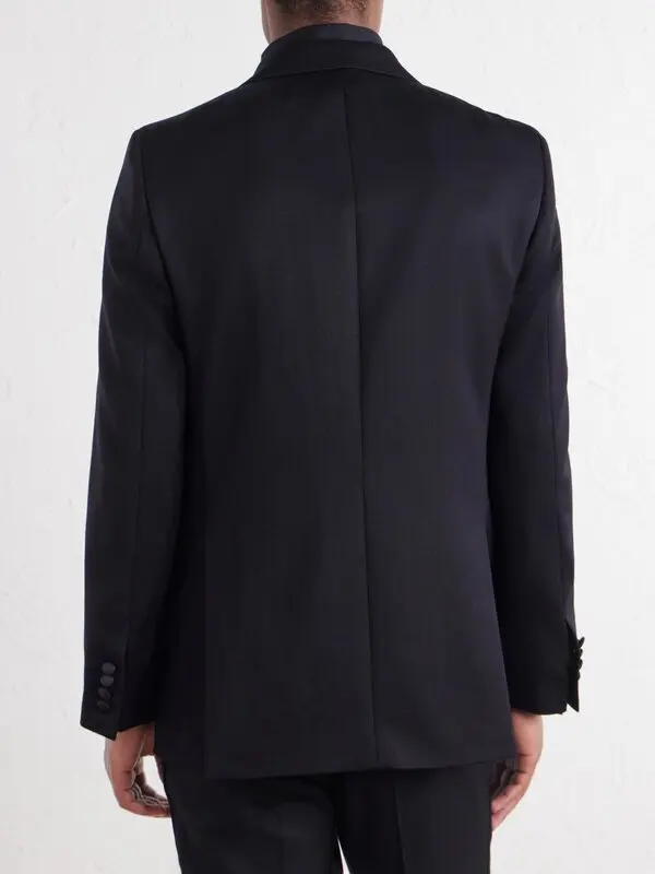 FAVOURBROOK Tommy Grosgrain-trimmed Wool Tuxedo Jacket