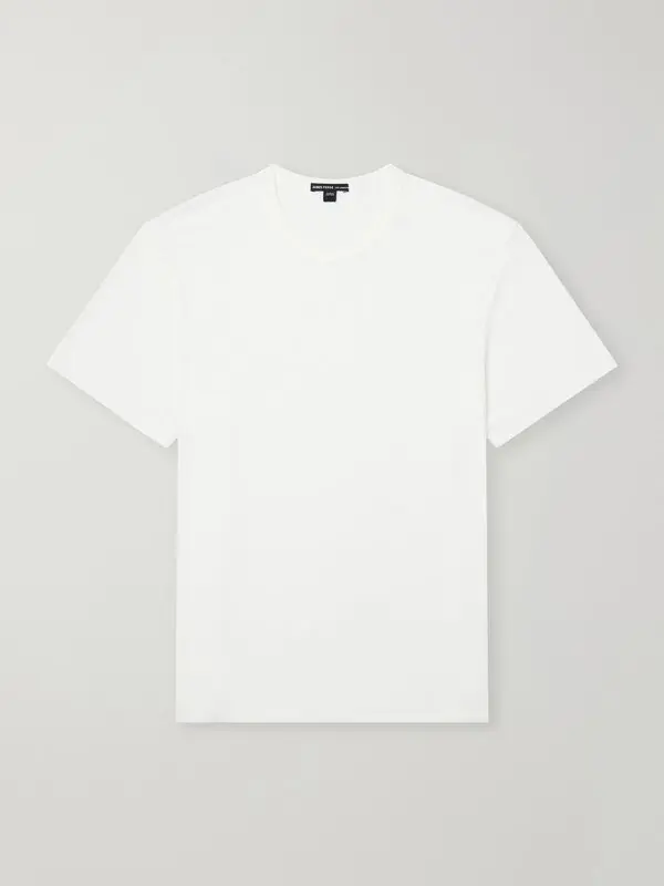 JAMES PERSE Lotus Cotton-jersey T-shirt
