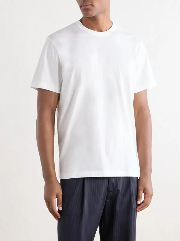 JAMES PERSE Lotus Cotton-jersey T-shirt