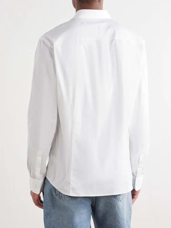 JAMES PERSE Stretch Cotton-blend Poplin Shirt