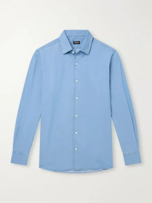 Zegna Denim Shirt - Blue
