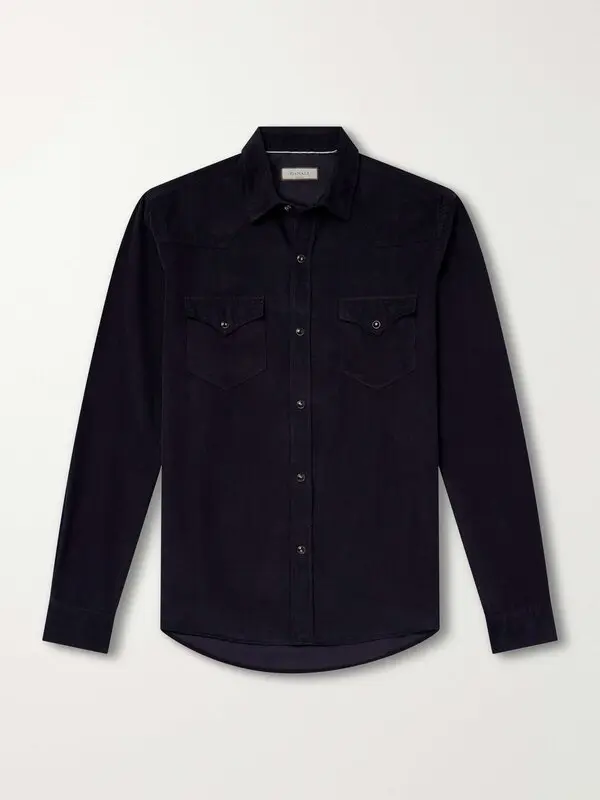 Canali Cotton-corduroy Shirt