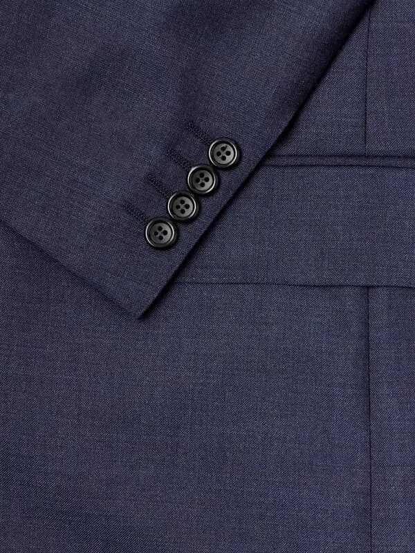 Canali Impeccabile Wool-fresco Suit Jacket