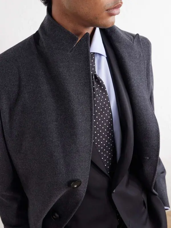 Canali Wool-flannel Coat