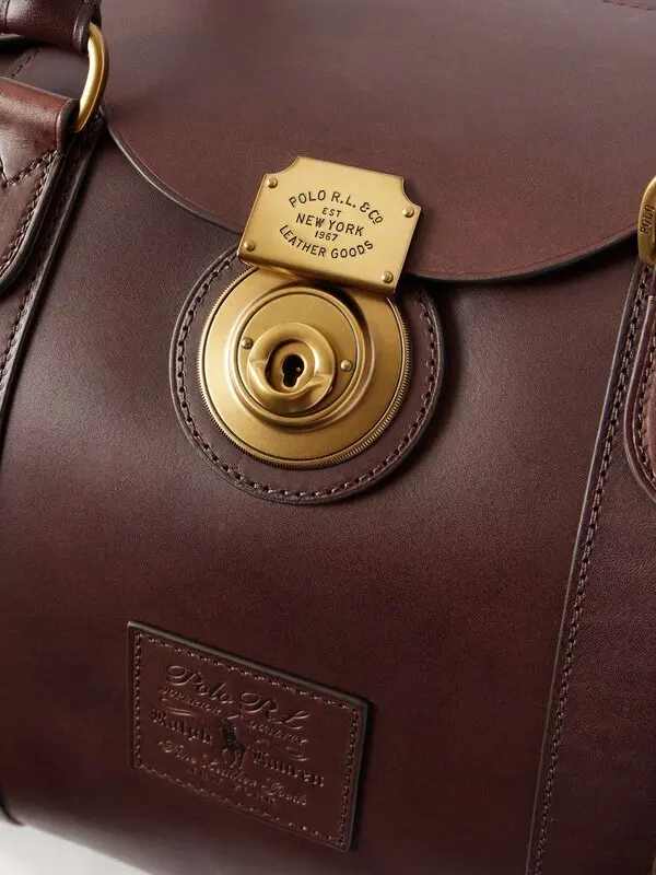 Polo Ralph Lauren Leather Weekend Bag
