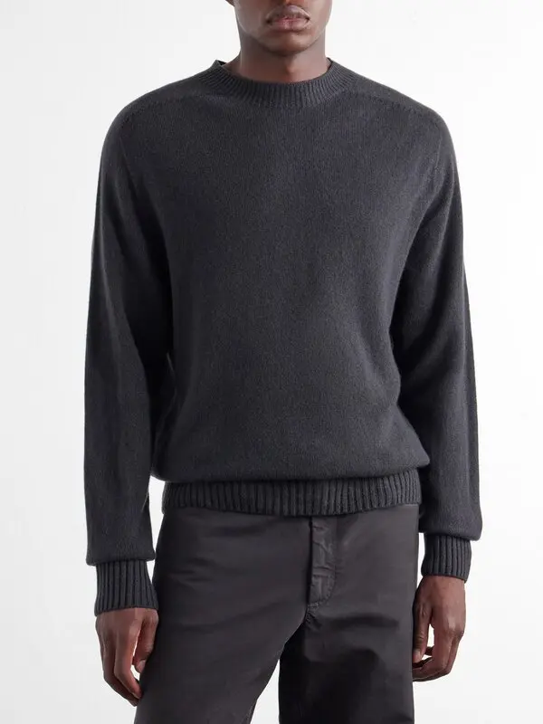 MARGARET HOWELL Seamless Merino Wool And Cashmere-blend Sweater