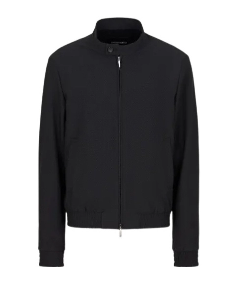 Emporio Armani Stand-neck Zipper Jacket