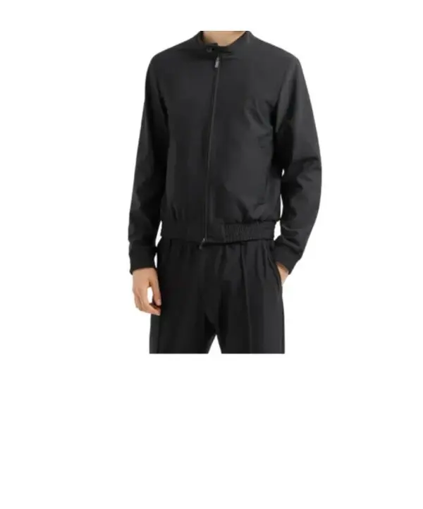 Emporio Armani Stand-neck Zipper Jacket