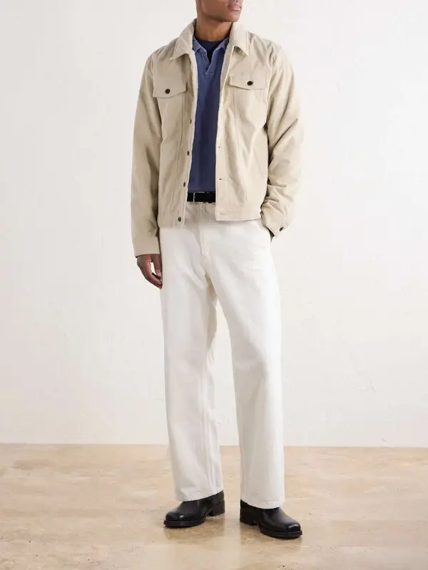 JAMES PERSE Stretch-cotton Corduroy Blouson Jacket