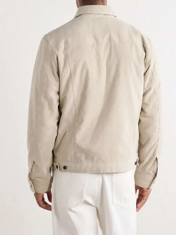 JAMES PERSE Stretch-cotton Corduroy Blouson Jacket