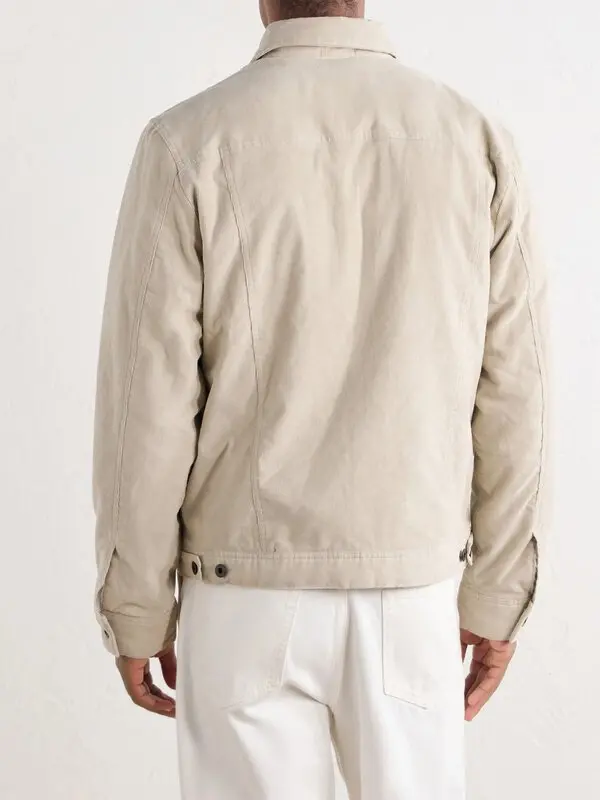 JAMES PERSE Stretch-cotton Corduroy Blouson Jacket