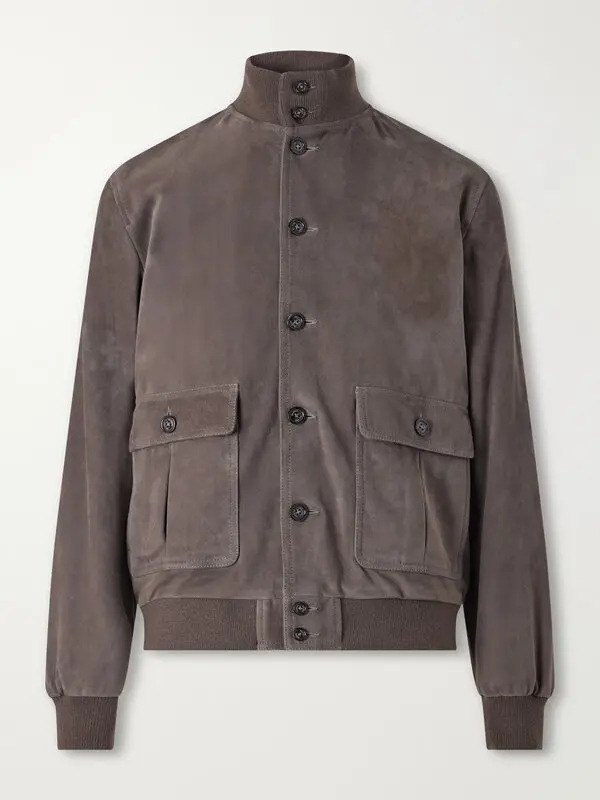 VALSTAR Suede Jacket - Gray