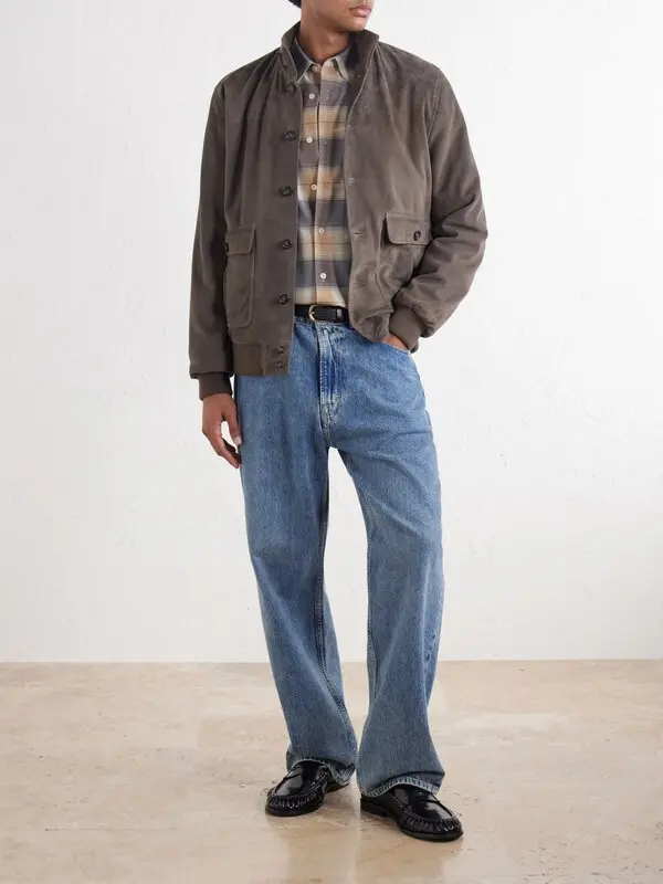 VALSTAR Suede Jacket - Gray