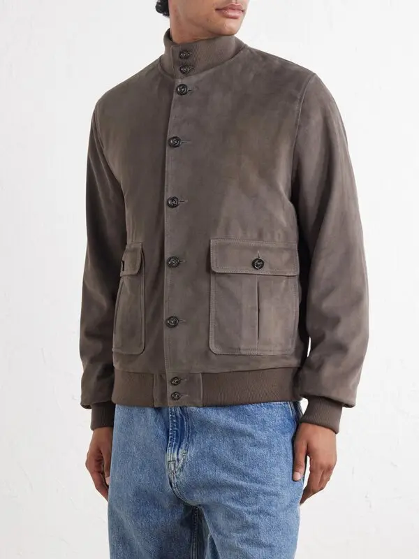 VALSTAR Suede Jacket - Gray