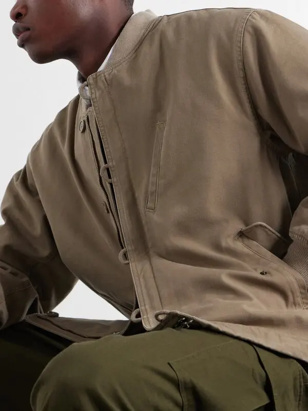 FRIZMWORKS Jungle Cotton Bomber Jacket