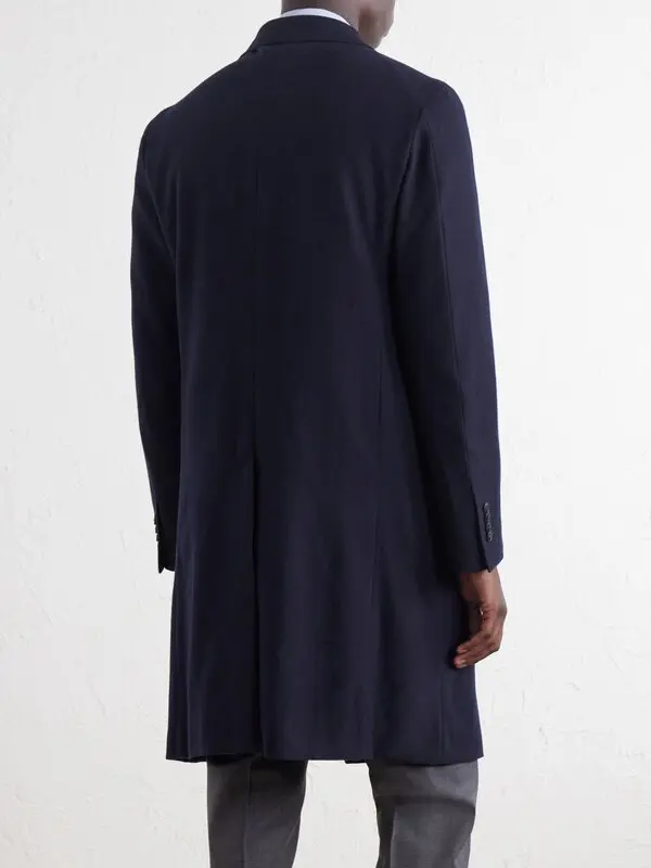 Canali Double-breasted Wool Coat
