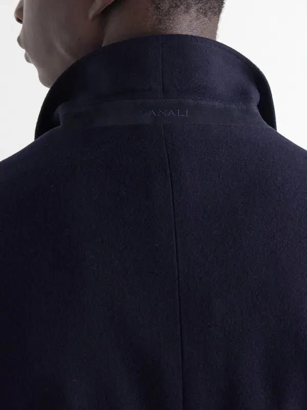 Canali Double-breasted Wool Coat