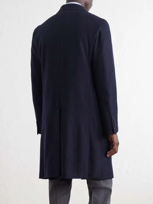 Canali Double-breasted Wool Coat