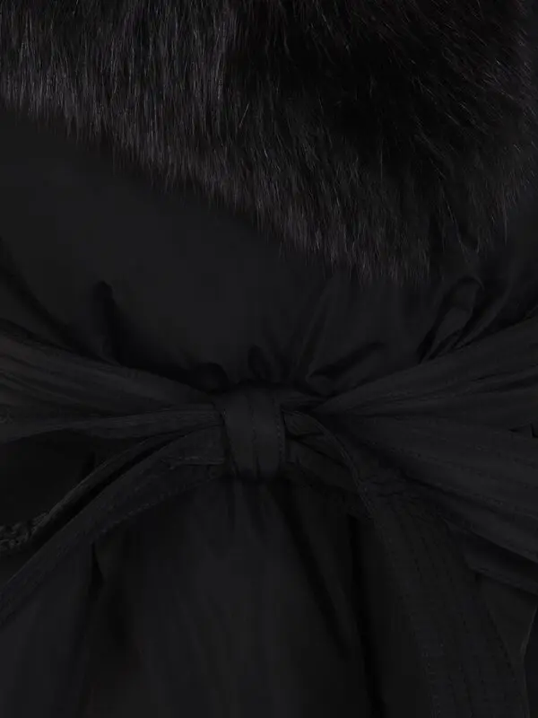 YVES SALOMON Belted Down Jacket