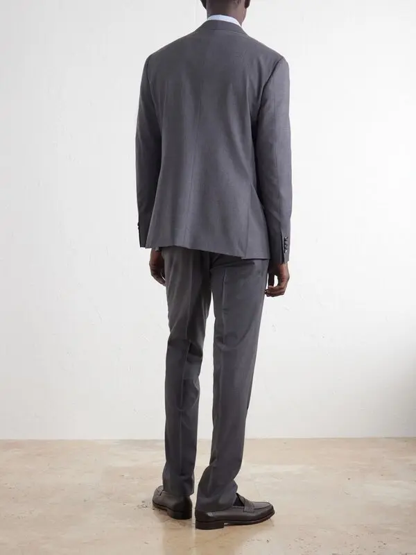 Canali Wool-blend Suit - Gray