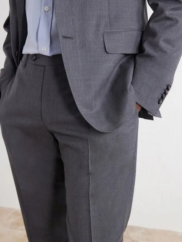 Canali Wool-blend Suit - Gray
