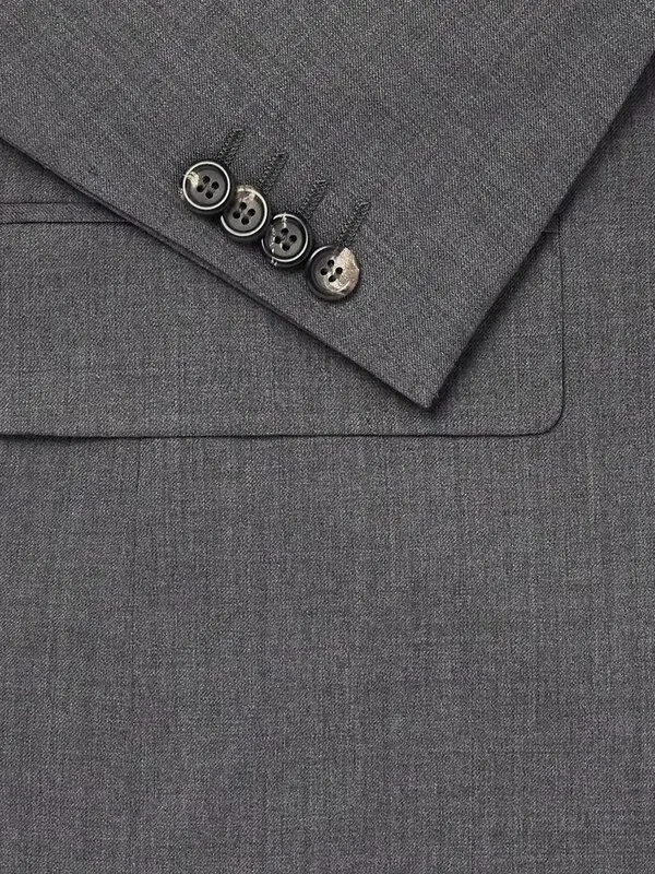 Canali Wool-blend Suit - Gray