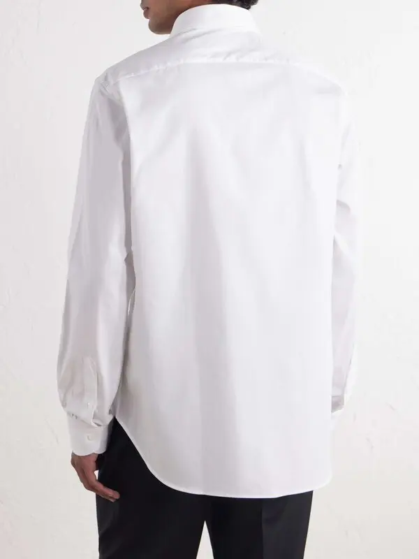 Canali Impeccabile Cotton-poplin Shirt