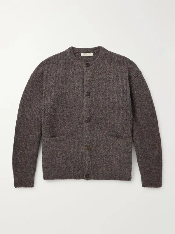 FRIZMWORKS Knitted Cardigan - Brown