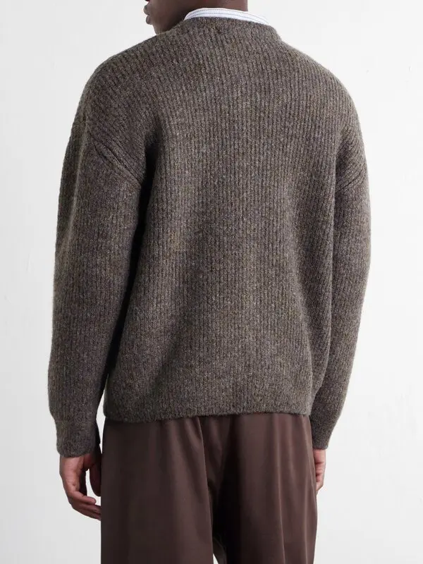 FRIZMWORKS Knitted Cardigan - Brown