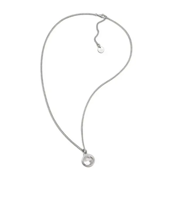 Gucci Interlocking Pendant Necklace - Gray
