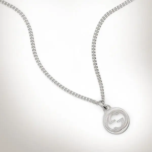 Gucci Interlocking Pendant Necklace