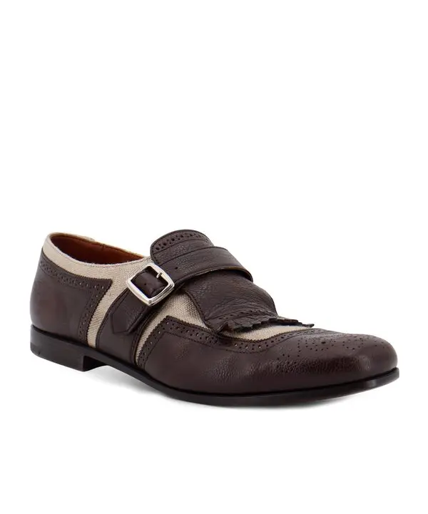 Church's Buckle-detailed Panelled Loafers