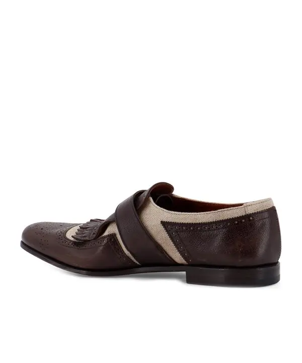 Church's Buckle-detailed Panelled Loafers