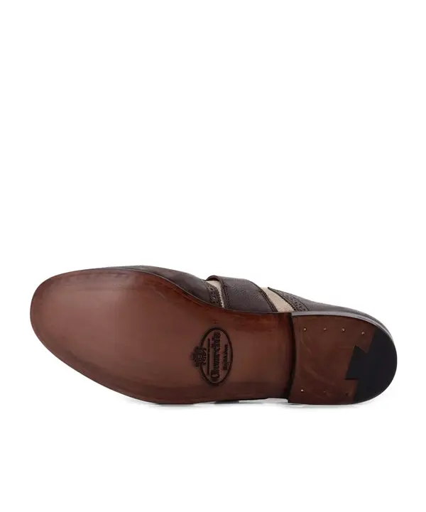 Church's Buckle-detailed Panelled Loafers