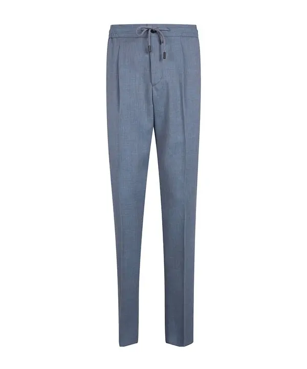 Incotex Drawstring Pleated Trousers