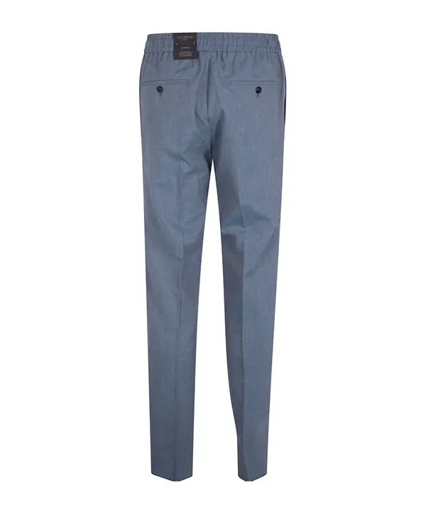 Incotex Drawstring Pleated Trousers