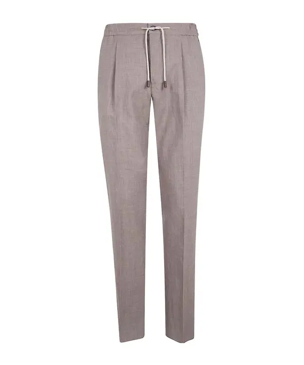 Incotex Pleated Drawstring Trousers