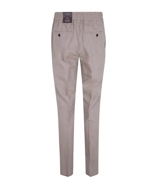Incotex Pleated Drawstring Trousers